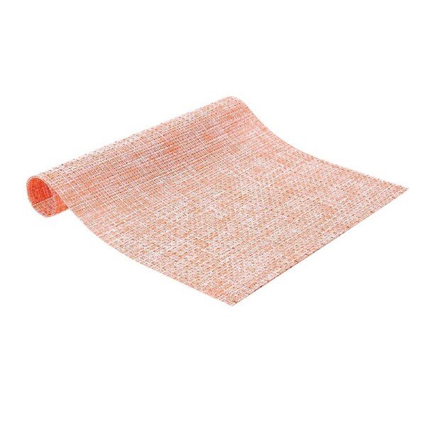 Quality Vinyl Kitchen / Dining Table Runner Lohan Peach by Ladelle ...
