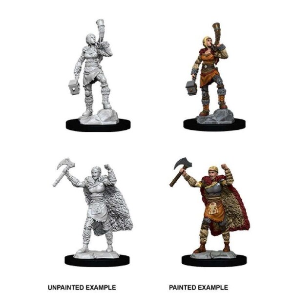 Dungeons & Dragons Nolzurs Marvelous Unpainted Miniatures Female Human ...