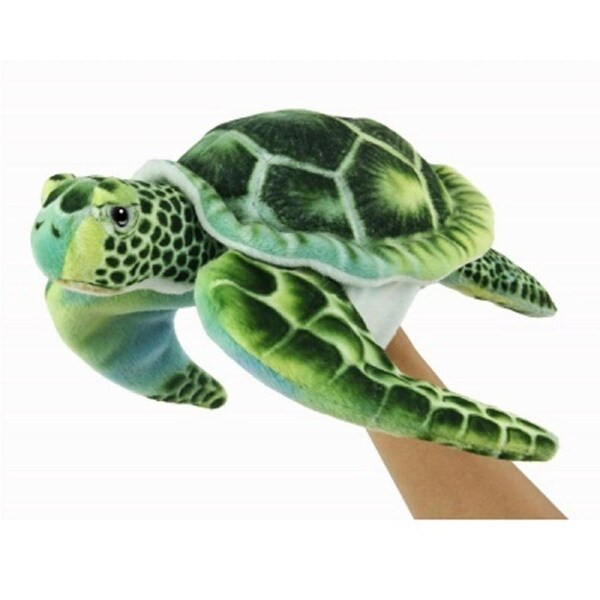 Hansa - Green Turtle Puppet | Woolworths
