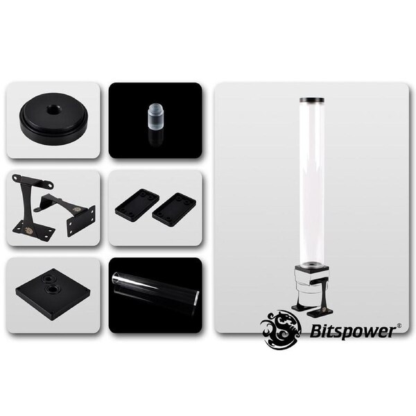 Bitspower Dual/Single D5 Top Upgrade Kit 400 (Black POM Cap) [BP ...