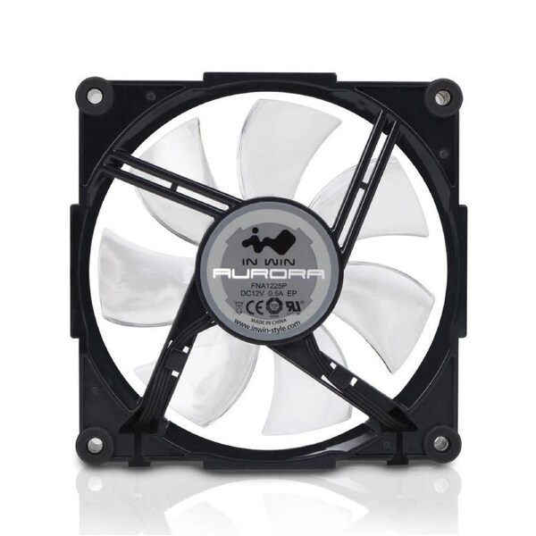 InWin Aurora RGB Fan - Black/White [RGBFAN-BLKWTE-1PK] | Woolworths