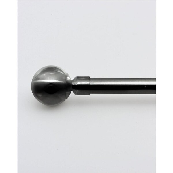 Ball Curtain Rod (Satin) (175 - 305cm) | Woolworths