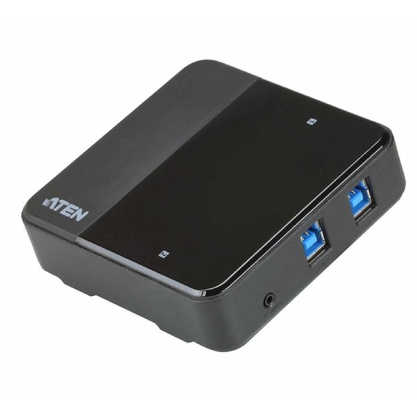 Aten Peripheral Switch 2x4 USB 3.1 Gen1, 2x PC, 4x USB 3.1 Gen1 Ports ...