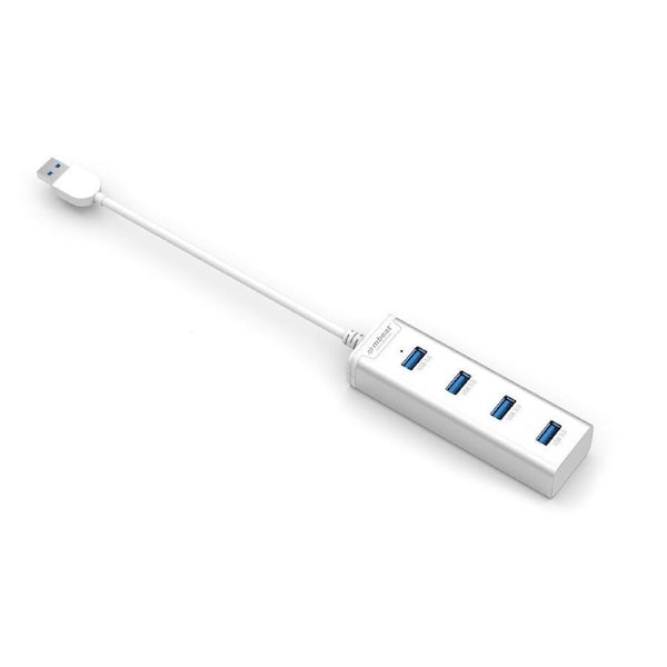 mbeat STICK 4-Port USB 3.0 Hub - Aluminium Portable 4 Port Data ...