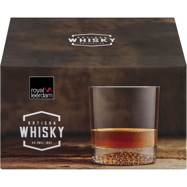 Royal Leerdam Artisan Whisky Tumblers 300ml Set 4 | Woolworths