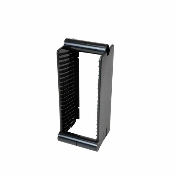 CD RACK STAND Holds 20 CDs Shelf or wall mounting FISCHER PLASTIC ...