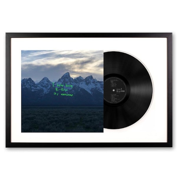 Framed Kanye West - Ye - Vinyl Album Art | Woolworths