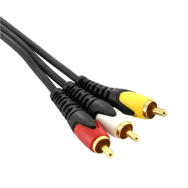 10m ISIX High Quality 3RCA Composite AV Audio Video Cable ITT1639UP ...