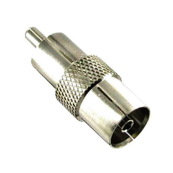 RCA Male Plug to PAL Female Jack Adaptor Cable Connector | Woolworths