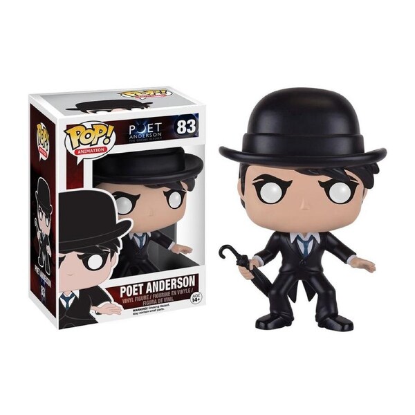 Pop! Funko 10cm Figurine Poet Poet Anderson Collectable Vinyl Figure ...