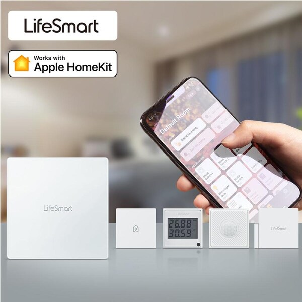 Smart WIFI Station Motion/Door/Window Sensor Weather Apple Homekit App ...