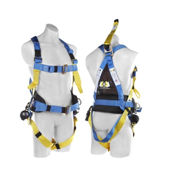 LIFT SAFE Full Body Harness - Suspension Trauma Straps - Extension Band ...