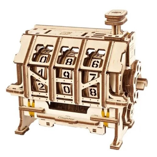 Ugears STEM Lab Wooden Model - Counter | Woolworths