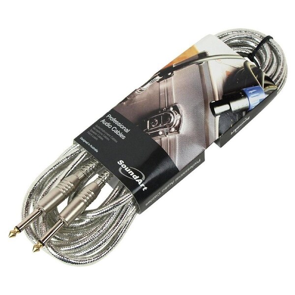 SoundArt SMI-30 Instrument Cable (6m Silver) | Woolworths