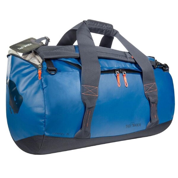 Tatonka 61cm Barrel Carry Bag Medium Blue 65L Flying Overnight Luggage ...