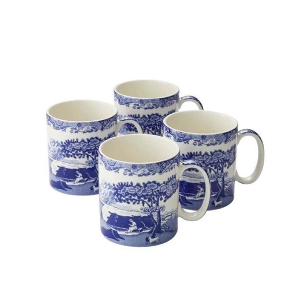Spode Blue Italian - Mugs (Set of 4) | Woolworths