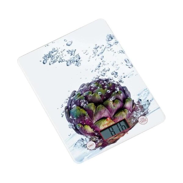 Zassenhaus Balance Digital Scale w/ LCD Shatter Proof Glass Surface ...