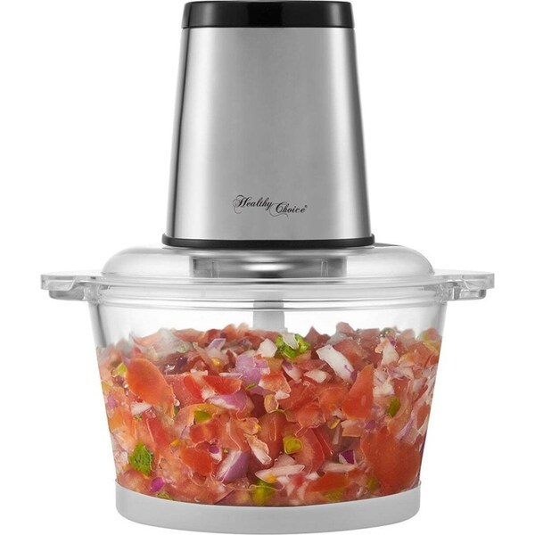 Healthy Choice Large Powerful Food Chopper/ Stainless Steel/ 2kg ...
