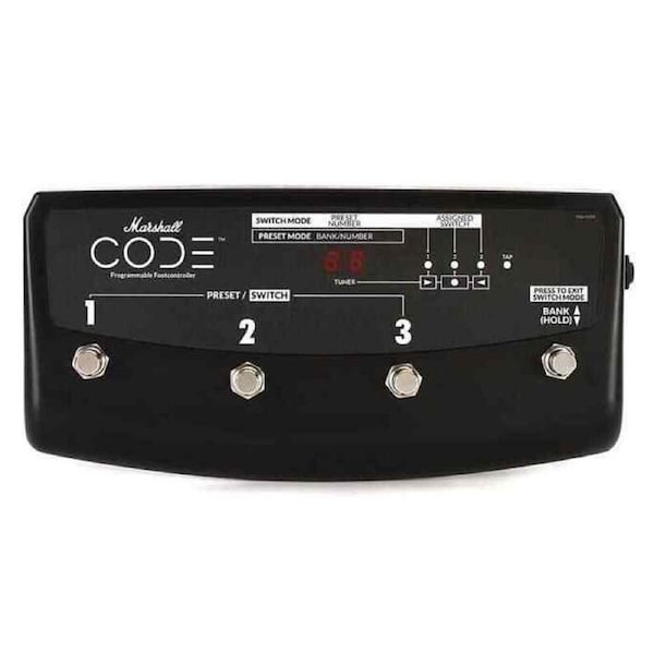 Marshall PEDL-91009 Optional Footswitch Pedal for CODE Series Amplifier ...