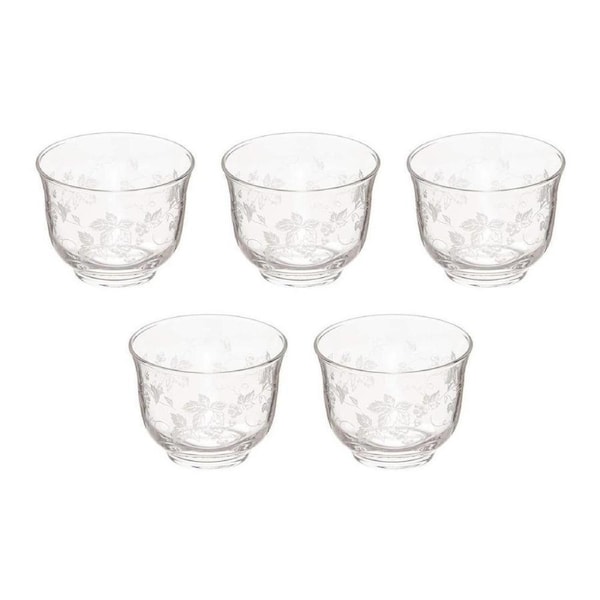 Toyosasaki Floral Premium Glass Tumblers Set (Set of 5) | Woolworths
