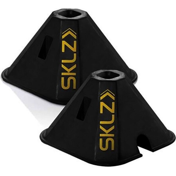 2pc SKLZ 4lb Pro Training Utility Rubber Weights Black For Pro Training ...
