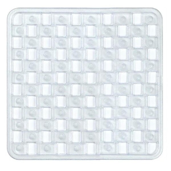 Supertex Clear PVC Shower Mat 50cm x 51cm | Woolworths