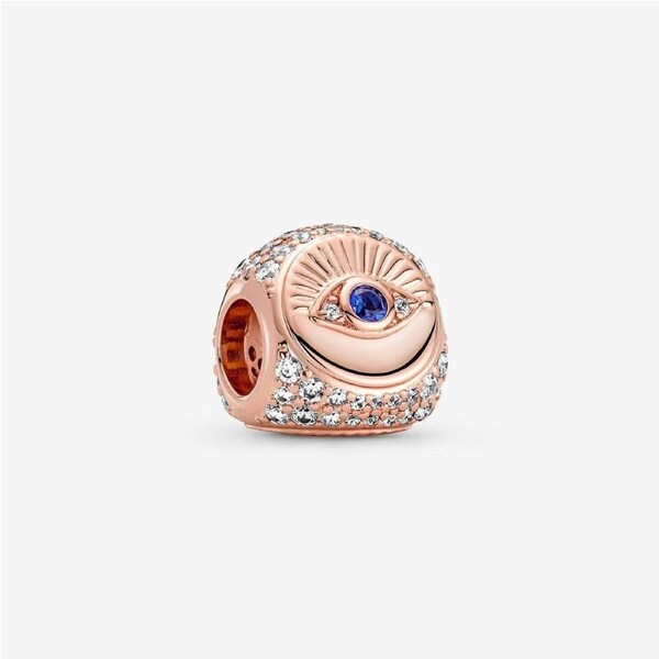 Pandora Hamsa, All-seeing Eye & Feather Three-sided Charm | Woolworths