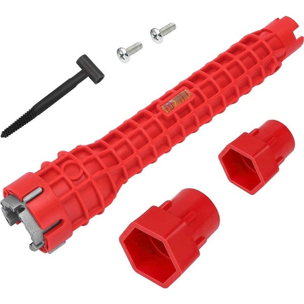 8 In 1 Home Sink Basin Wrench Faucet Install Tap Spanner Repair Tool ...