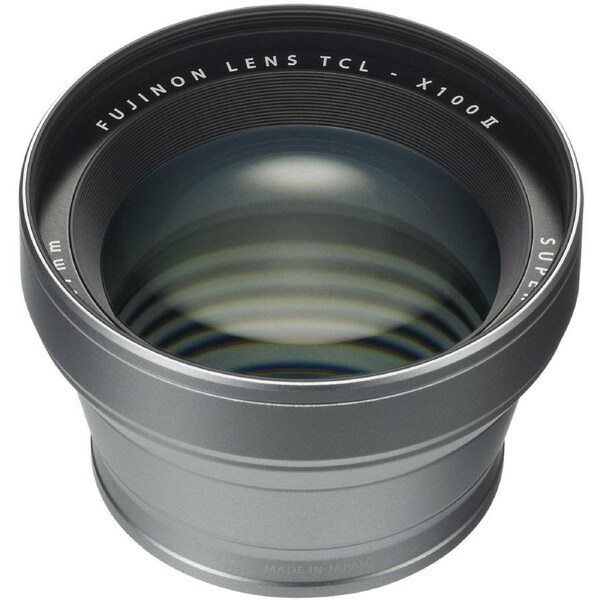 FUJIFILM TCL-X100 II Tele Converter Lens for X100 Series (Silver ...