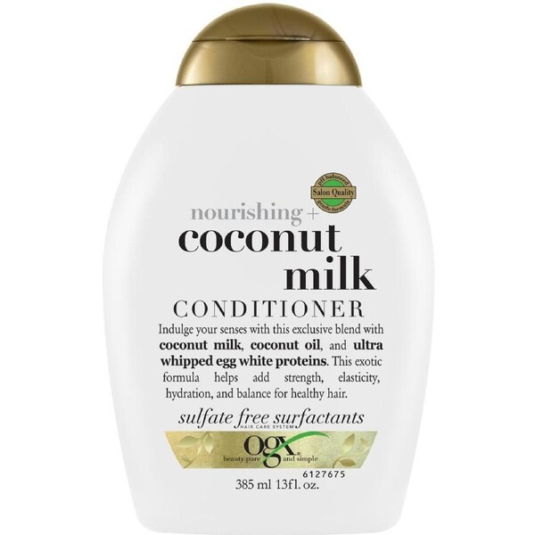 Ogx Nourishing + Hydrating Coconut Milk Conditioner For Dry Hair 385mL | Woolworths