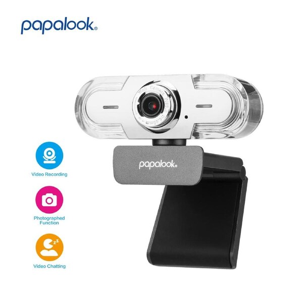 PAPALOOK PA452 Pro 1080P Webcam with Mic Manual Focus | Woolworths