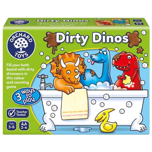Orchard Toys Dirty Dinos Memory Game Board Kids/Children Educational ...