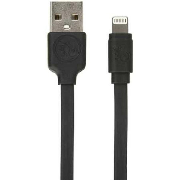 Gecko Essentials USB-A to Lightning TPE Black | Woolworths