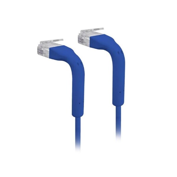 Ubiquiti UniFi Patch Cable .22m Blue, Both End Bendable to 90 Degree [U ...