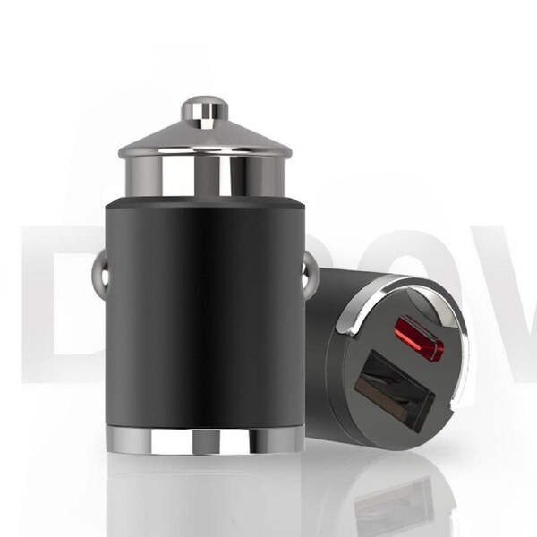 Dual Socket PD Car Charger 38W Pull Ring Car Charger | Woolworths