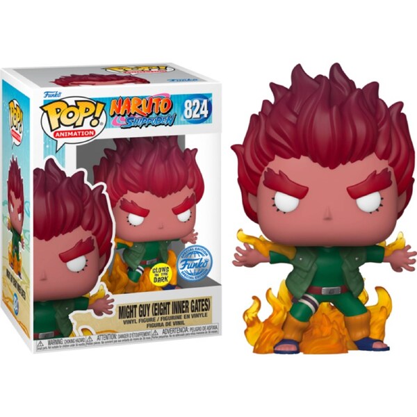Naruto - Might Guy (Eight Inner Gates) US Exclusive #824 Pop! Vinyl ...