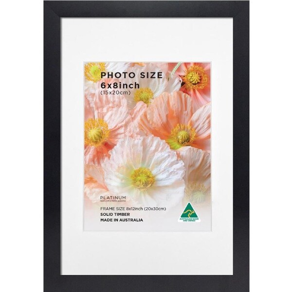 Platinum Essential Black Photo Frame 8x12" | Woolworths
