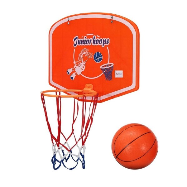 Basketball Hoop Mini Ring System Set Net Door Wall Mounted Backboard ...