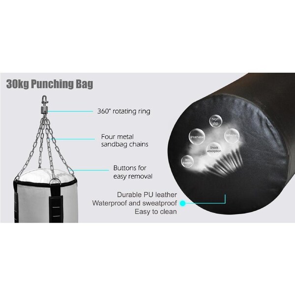 8 In 1 Boxing Rack / Stand - Multi Function Home Gym Station - 30kg ...