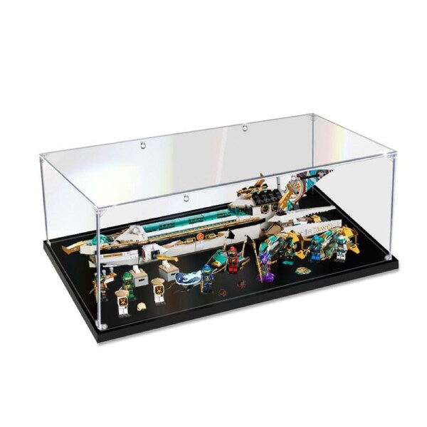 Acrylic Display Case for LEGO 71756 Ninjago Hydro Bounty Figure Storage ...