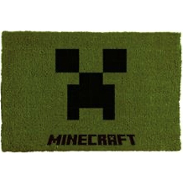 Minecraft Creeper Gaming Welcome Home Entrance Doormat Rectangle Rug 40 ...