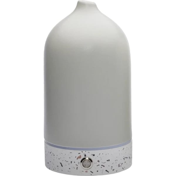 Ellia Pure Electric Ultrasonic Aroma Diffuser Ceramic/Terrazzo Pure Grey 19.6cm | Woolworths