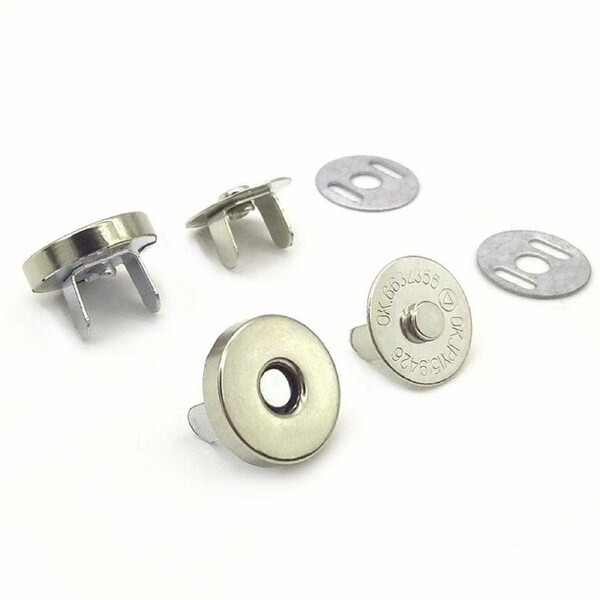 Art Craft Bag Button Snaps Magnetic Purse Fasteners - 20pcs | Woolworths