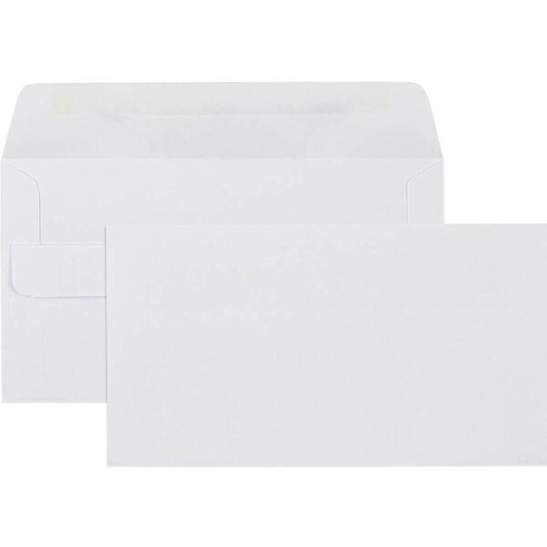 Cumberland 11B Envelopes Plain Self Seal 80GSM 90x145mm White Box 500 ...