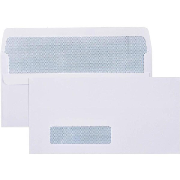 Cumberland DLX Envelopes Window Secretive Self Seal 80GSM 120x235mm ...
