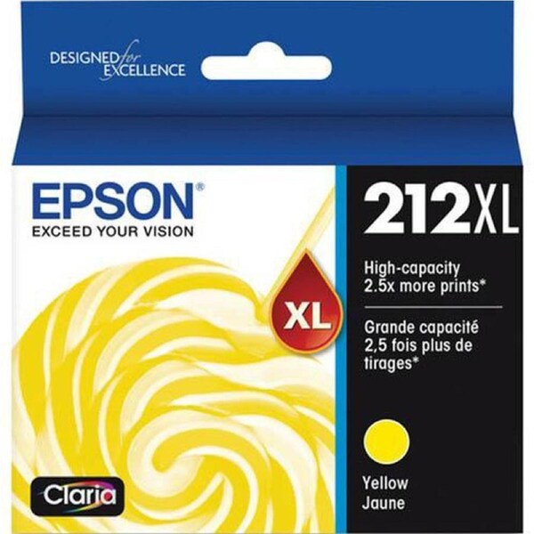 Epson 212XL Ink Cartridge High Yield Yellow C13T02X492 | Woolworths