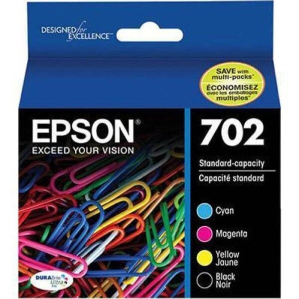 Epson 702 Ink Cartridge Black And Colour Pack | Woolworths