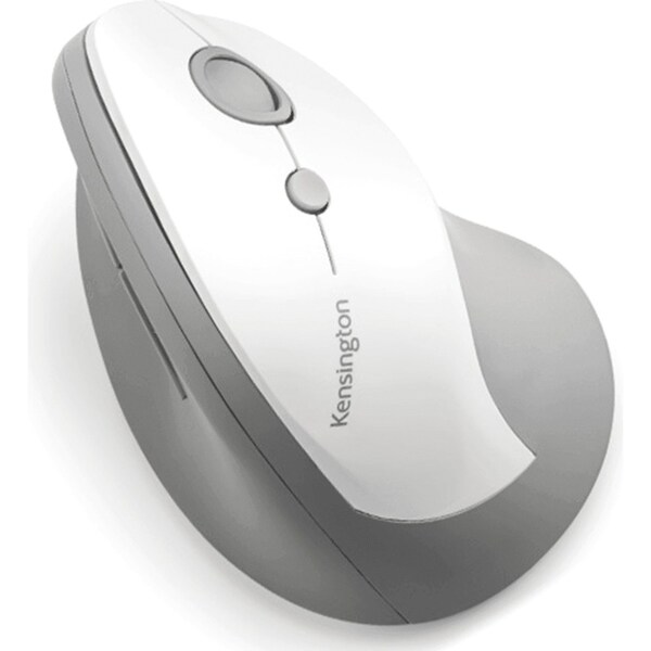 Kensington Pro Fit Vertical Ergonomic Wireless Mouse Grey Ergo | Woolworths