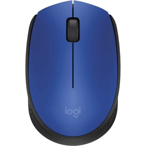 Logitech M171 Wireless Mouse Blue Black | Woolworths