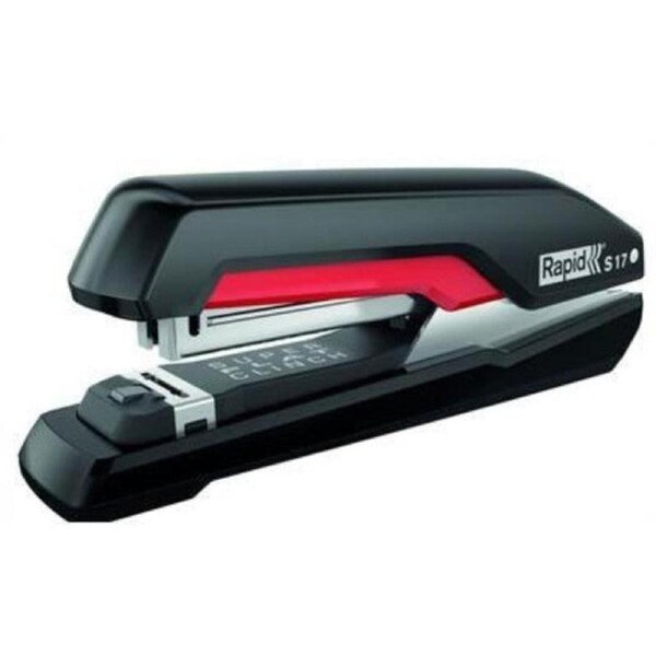 Rapid S17 Supreme Full Strip Stapler Black/Red | Woolworths